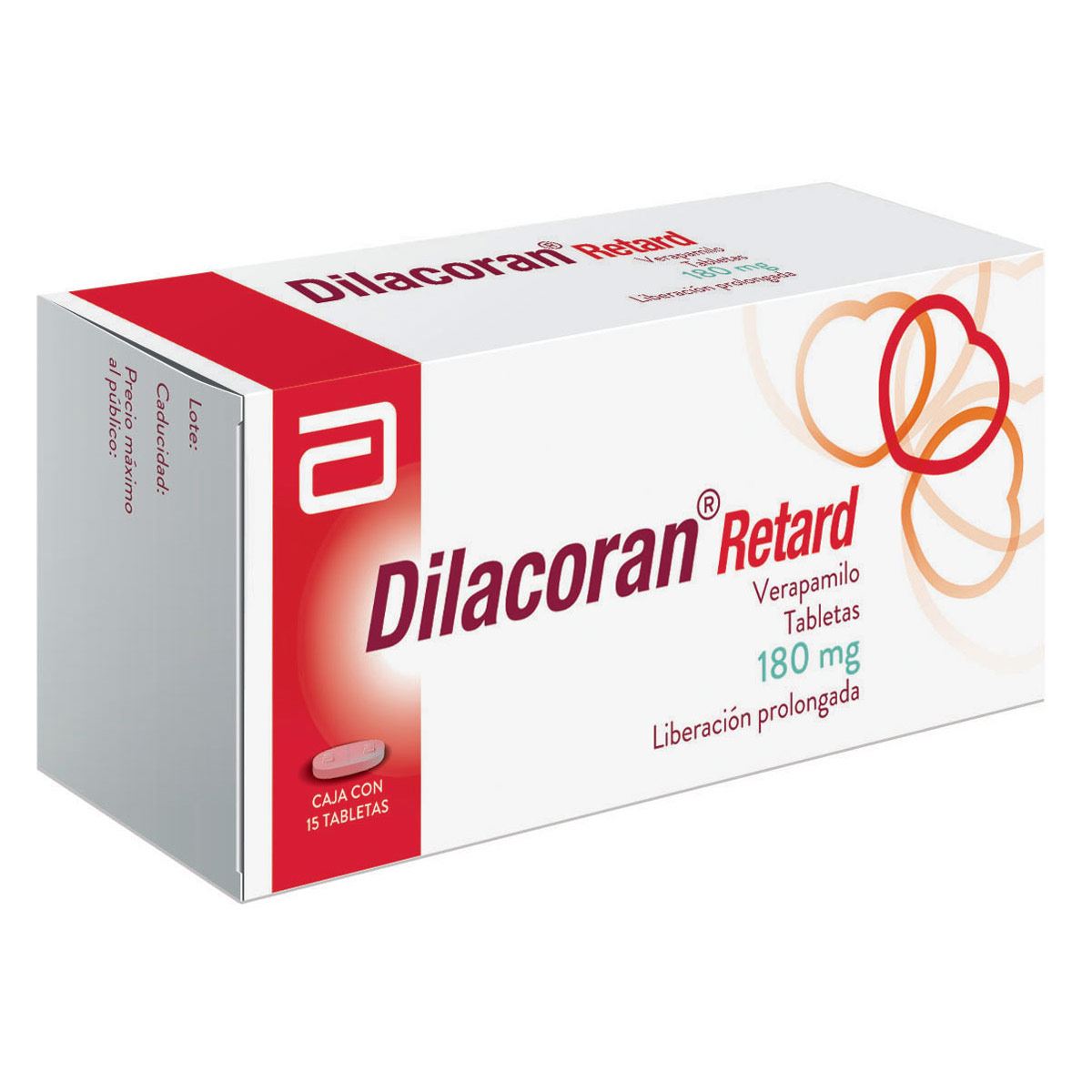Dilacoran Retard 180mg 15 Tabs