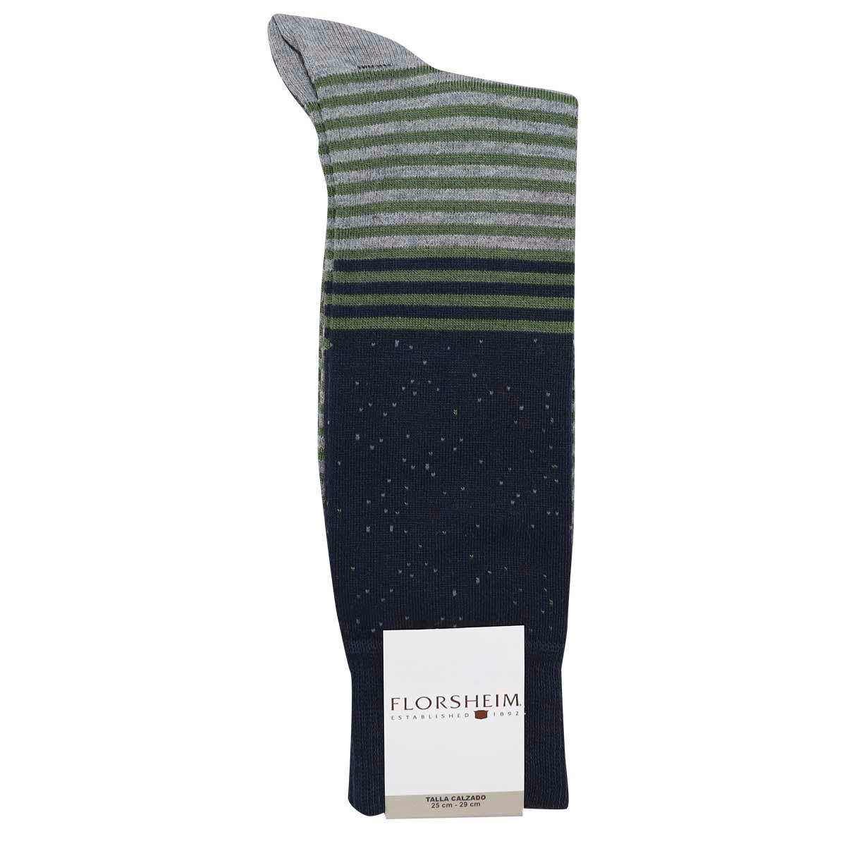 Calcetín Florsheim Con Rayas
