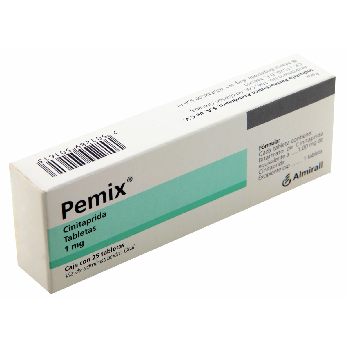 Pemix 1 Mg Cpr 25