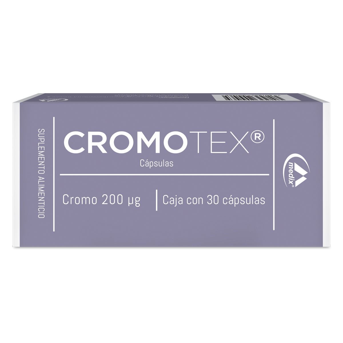 Cromotex 200 mg 30 cápsulas Cromo