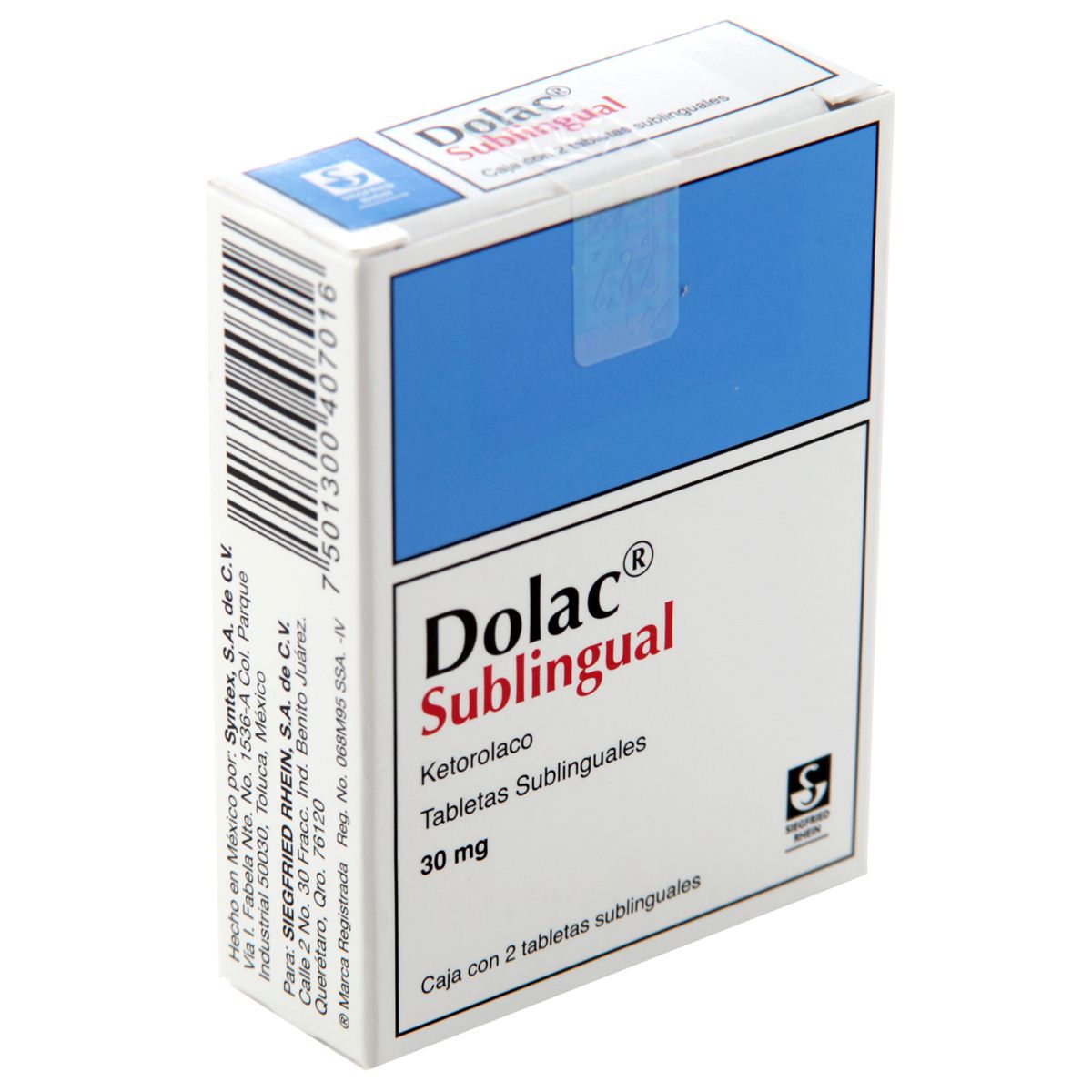 Dolac T 2 30mg Sublingual