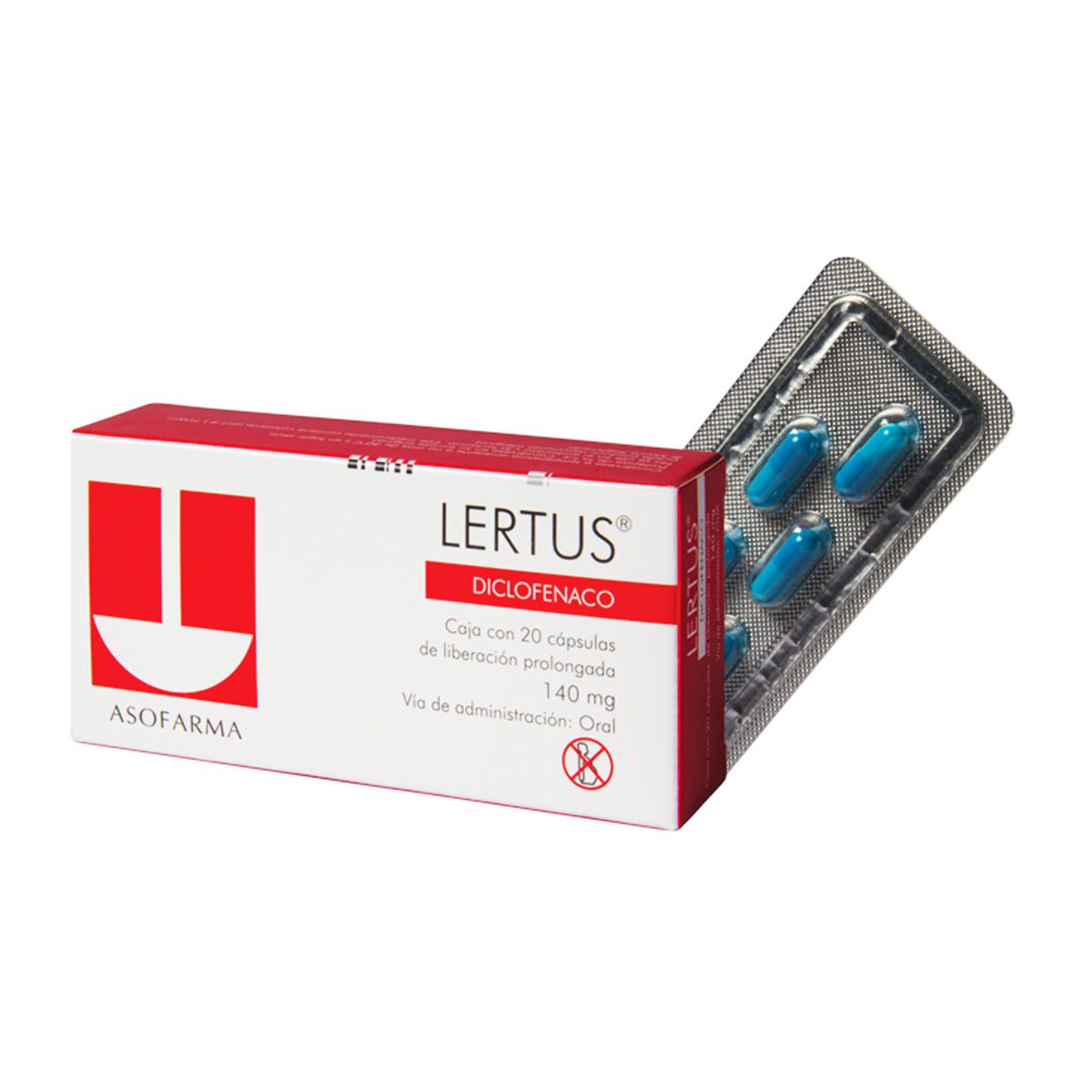 Lertus 140 Mg Caps 20