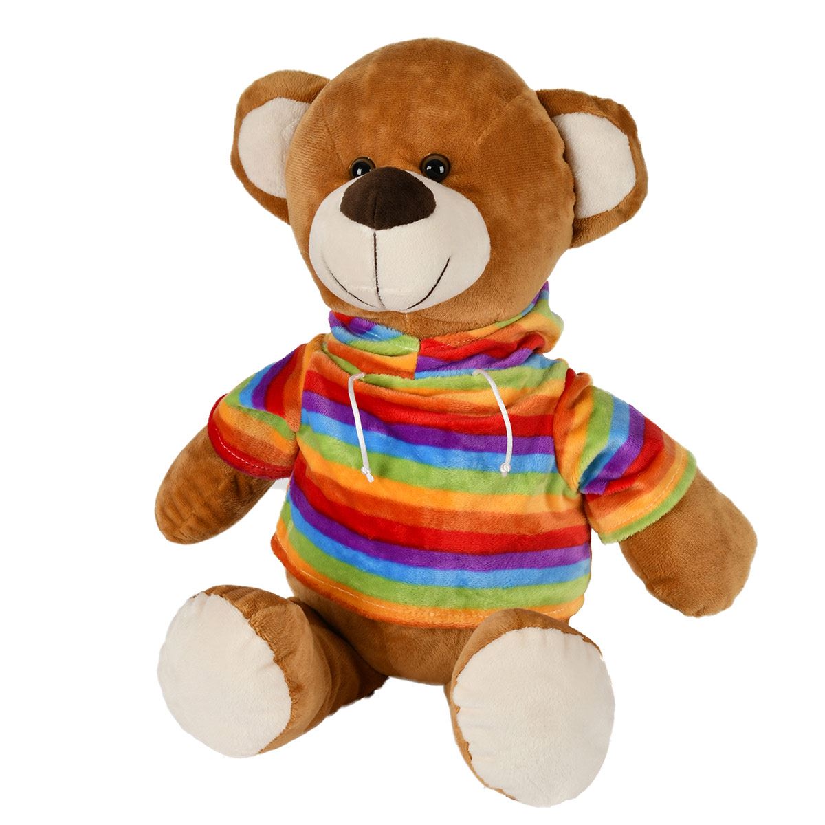Oso con camiseta y capucha