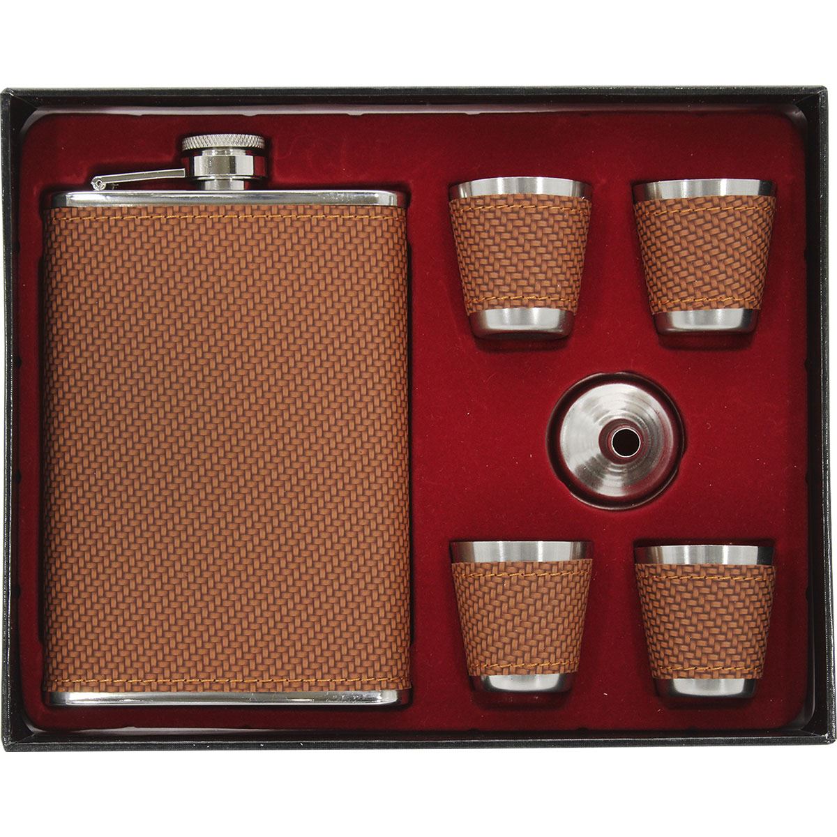 Set Licorera Izy 9oz + 4 Vasos + Embudo