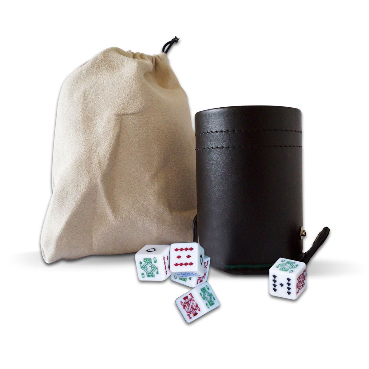 Cubilete básico curpiel modelo JMLP