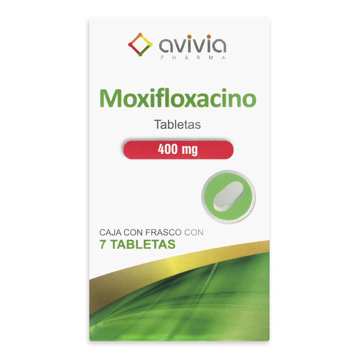 MOXIFLOXACINO 400MG 7 TAB LGEN