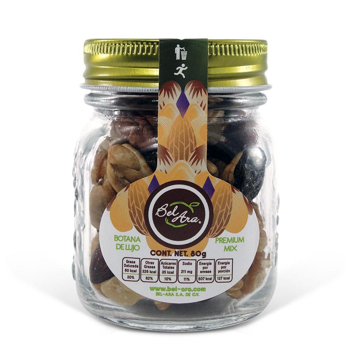 BOTANA DE LUJO FRASCO 80GR