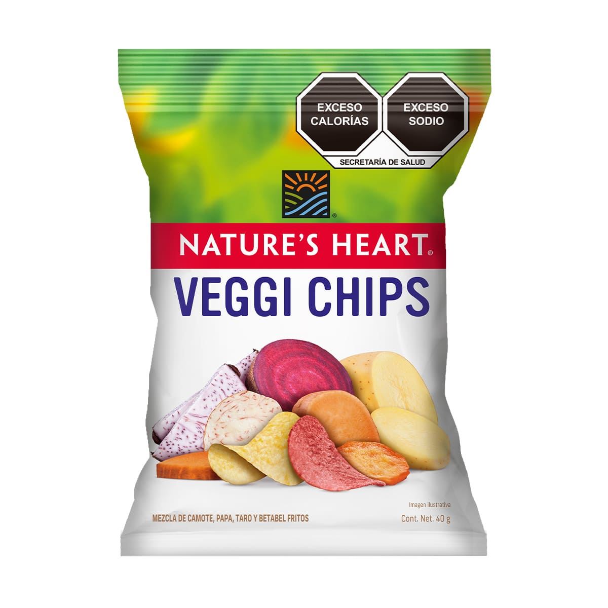 Veggi Chips Nature's Heart 40g