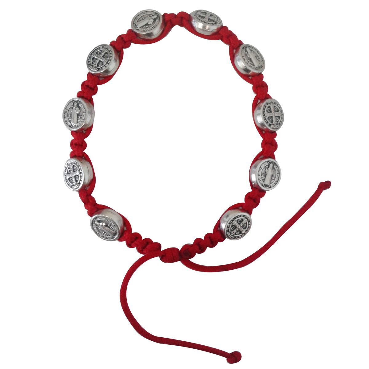 Pulsera decenario hilo roja