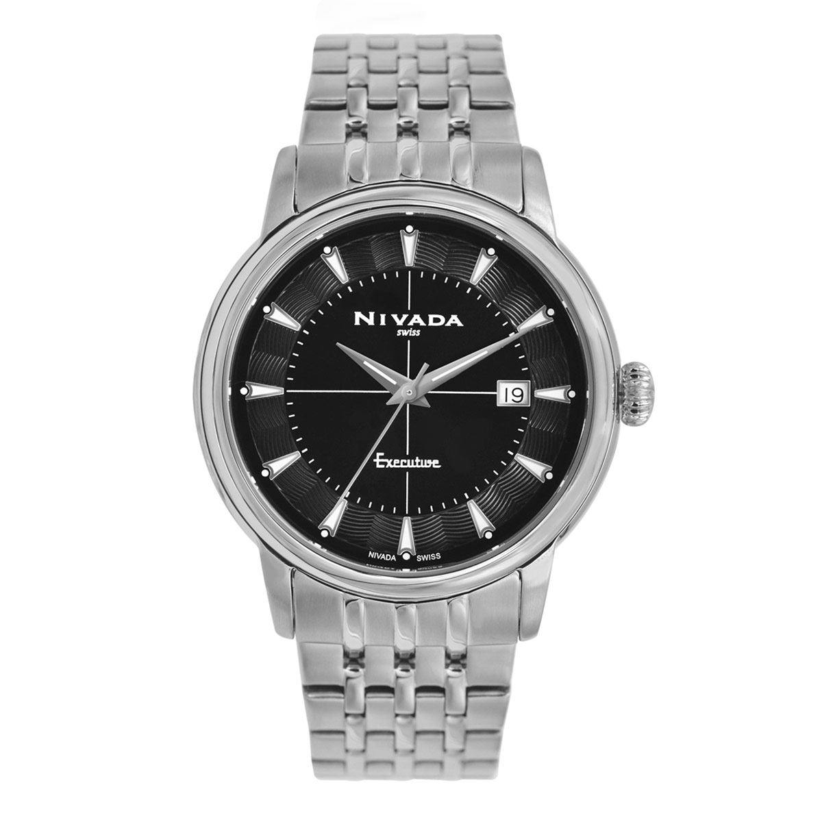 Reloj Nivada Executive Acero Para Caballero