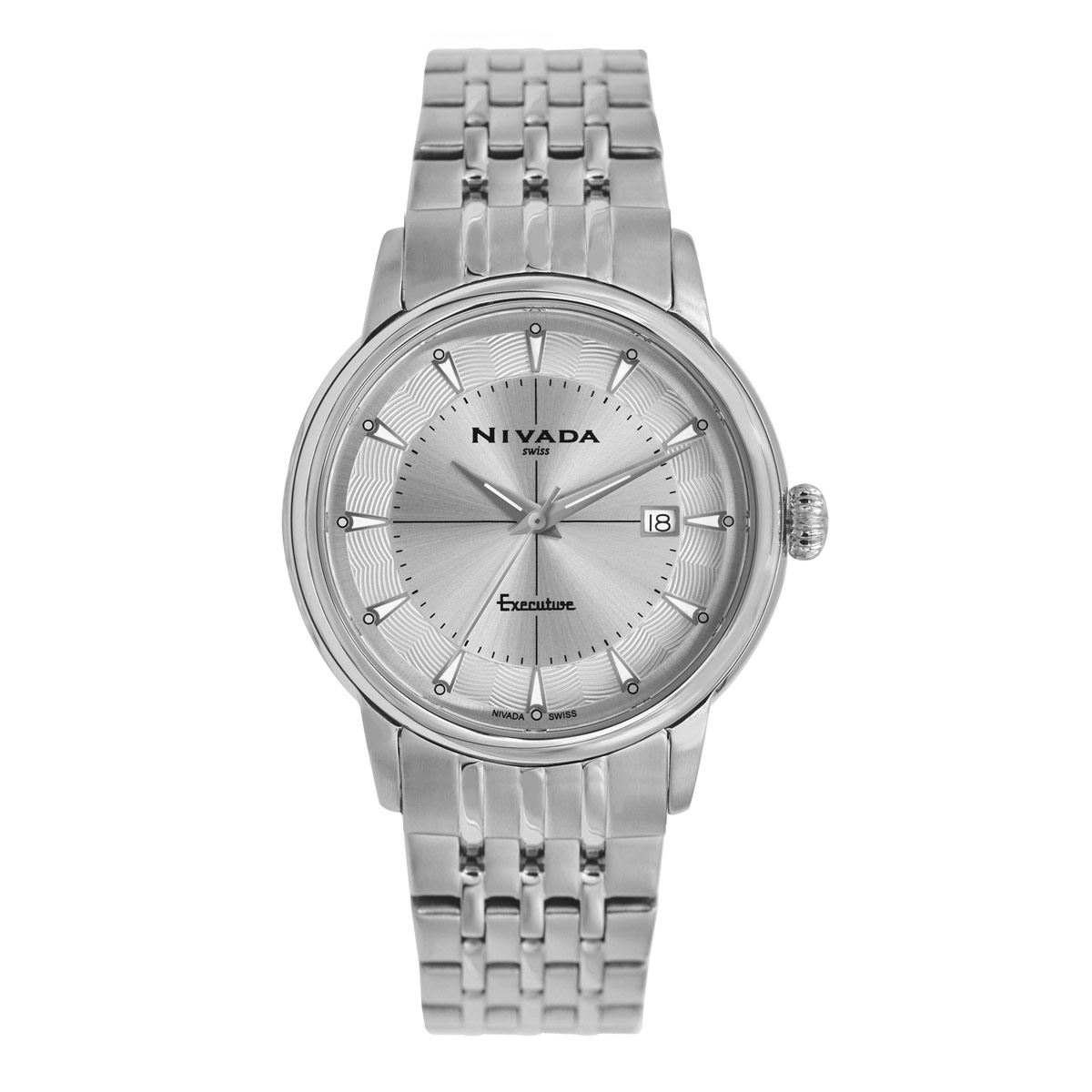 Reloj Nivada Executive Acero Para Dama