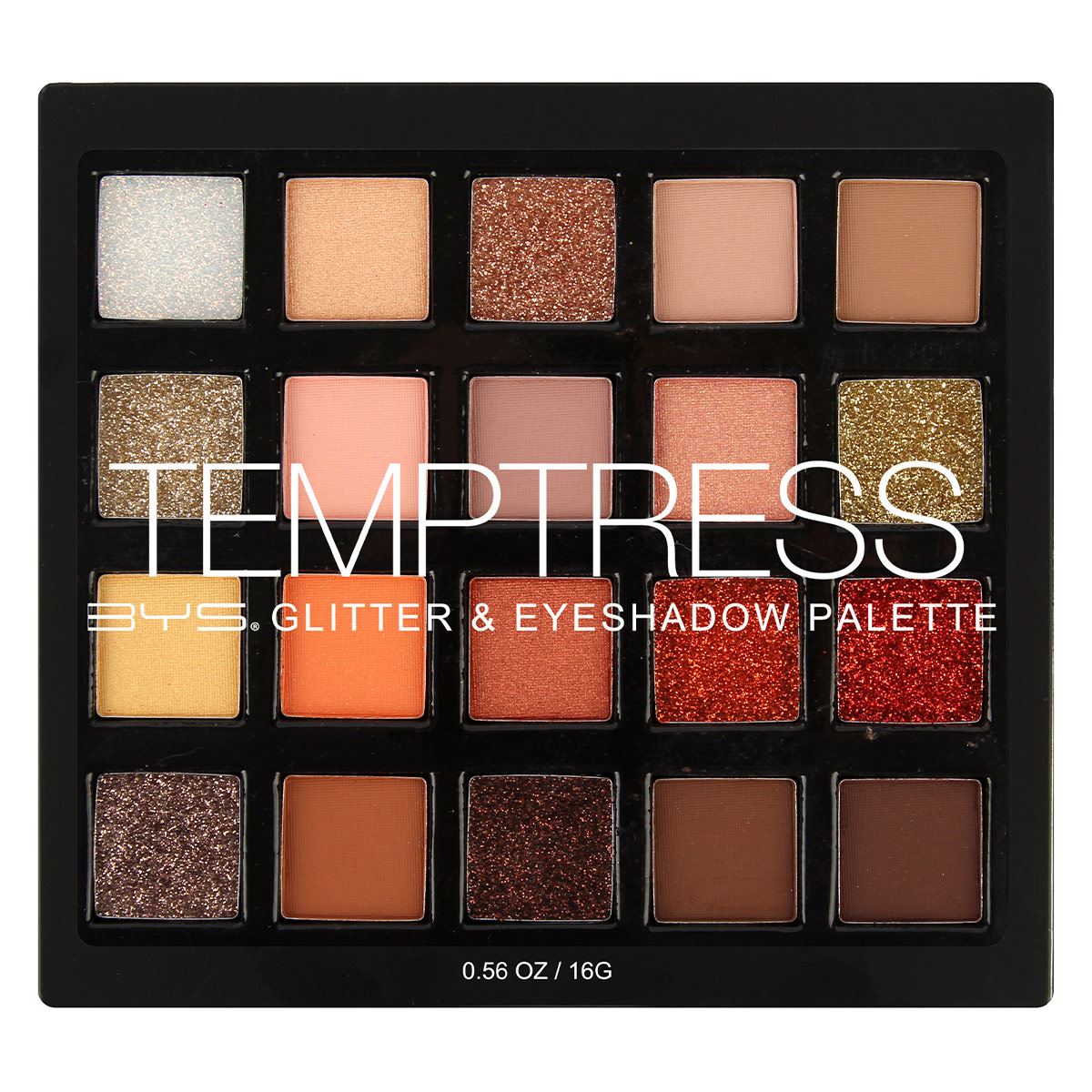 SQUARE GLITTER & EYESHADOW PALETTE