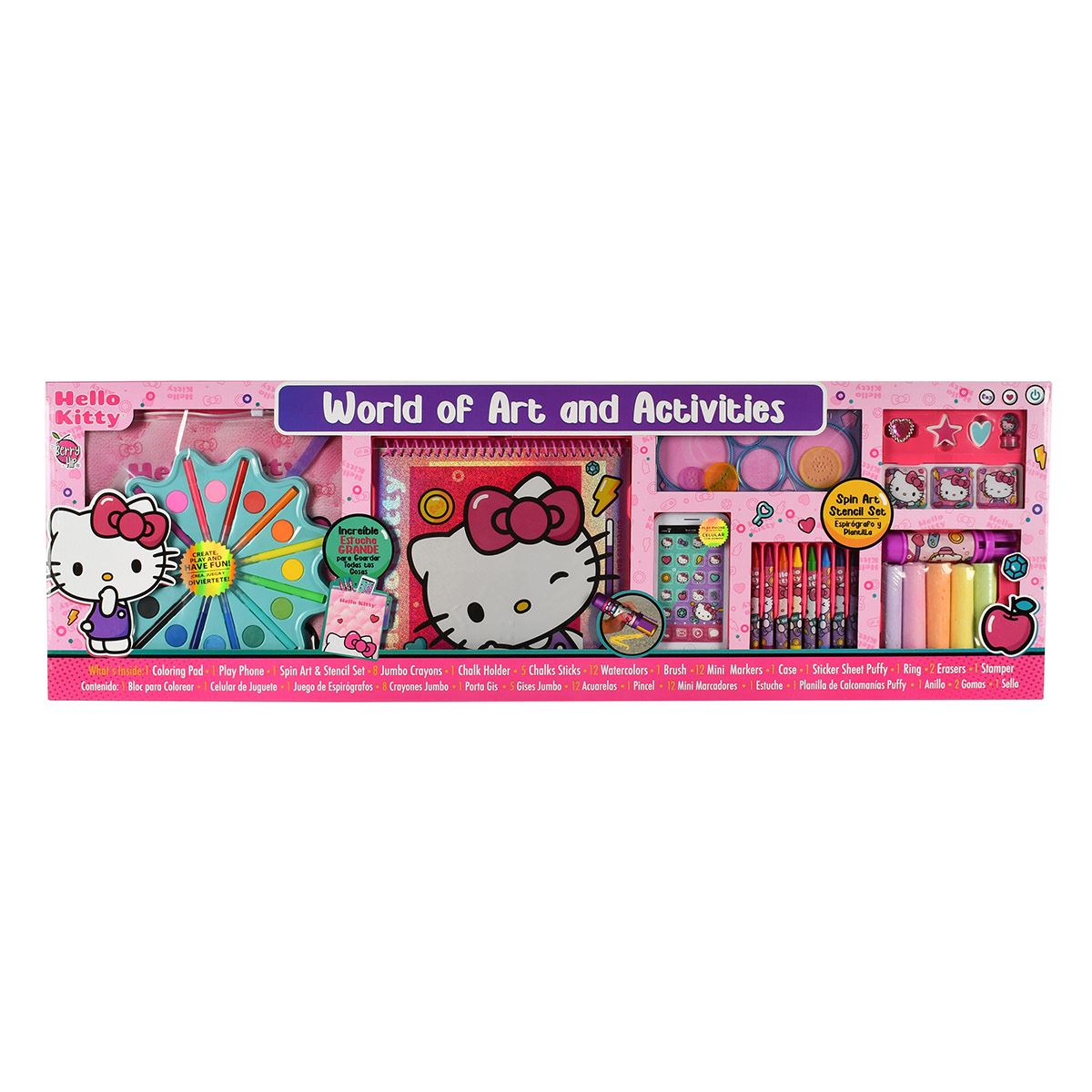 Set de arte y actividades hello kit Berry Hip