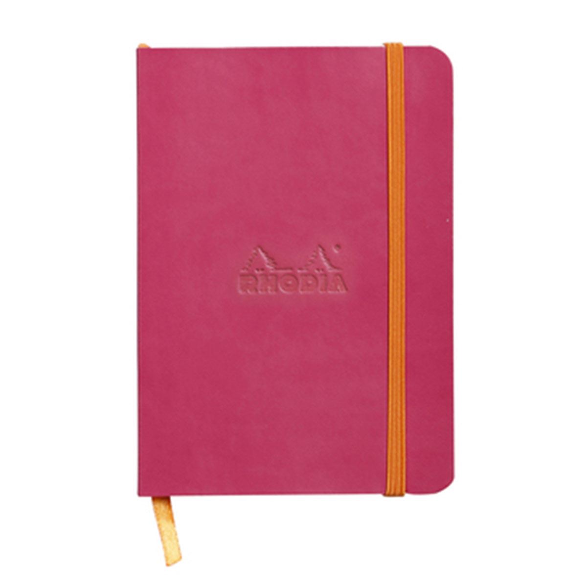 Libreta Rhodia A6 Pasta Suave Puntos Color Rosa