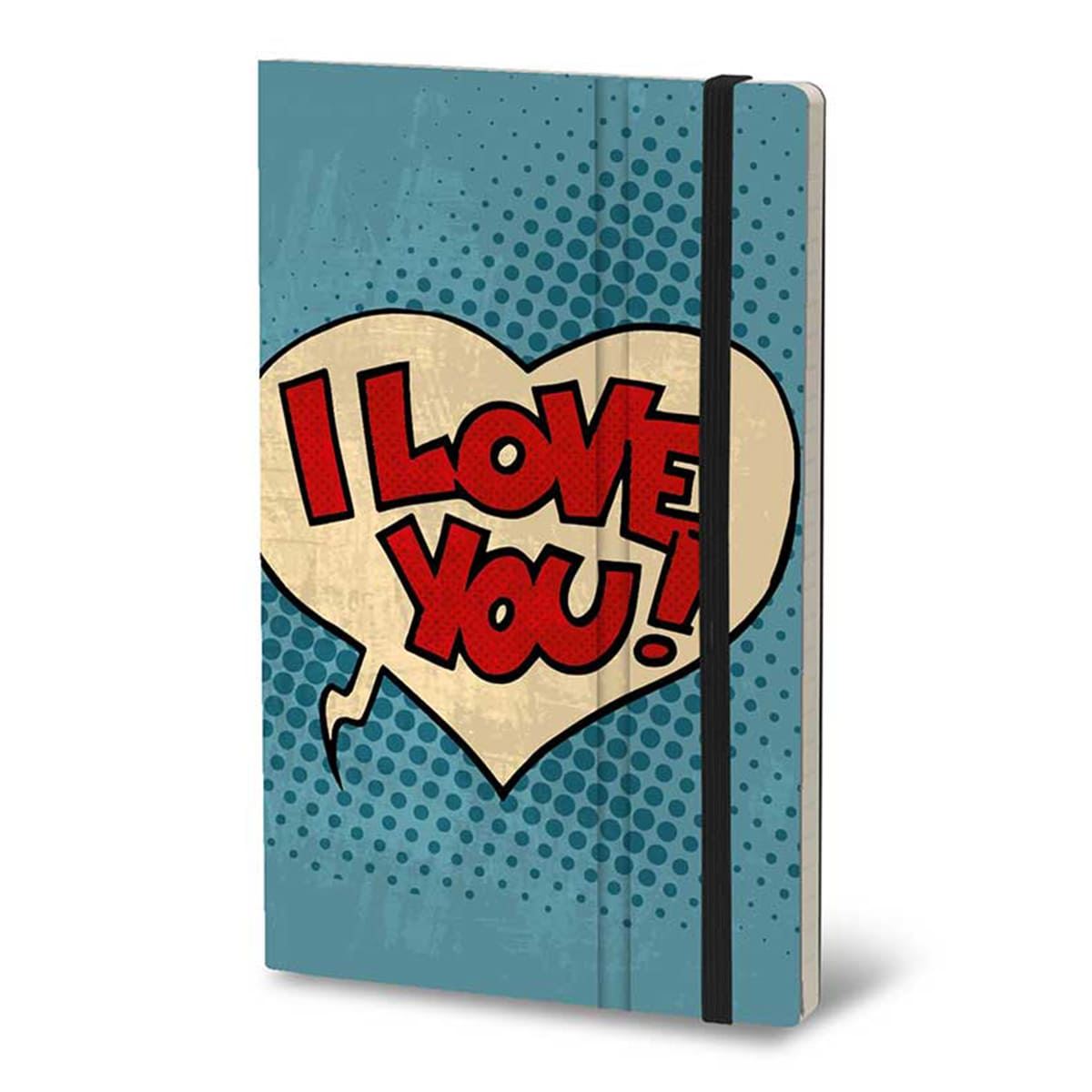 Libreta 13x21 Comic I Love You Med