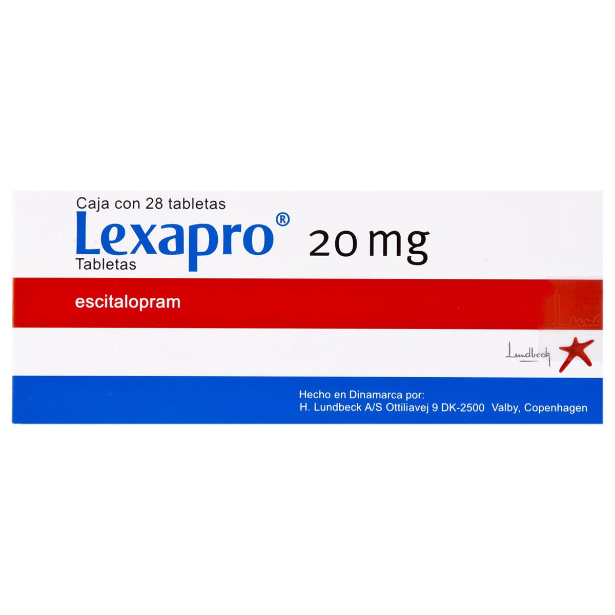 Lexapro t 28 20mg