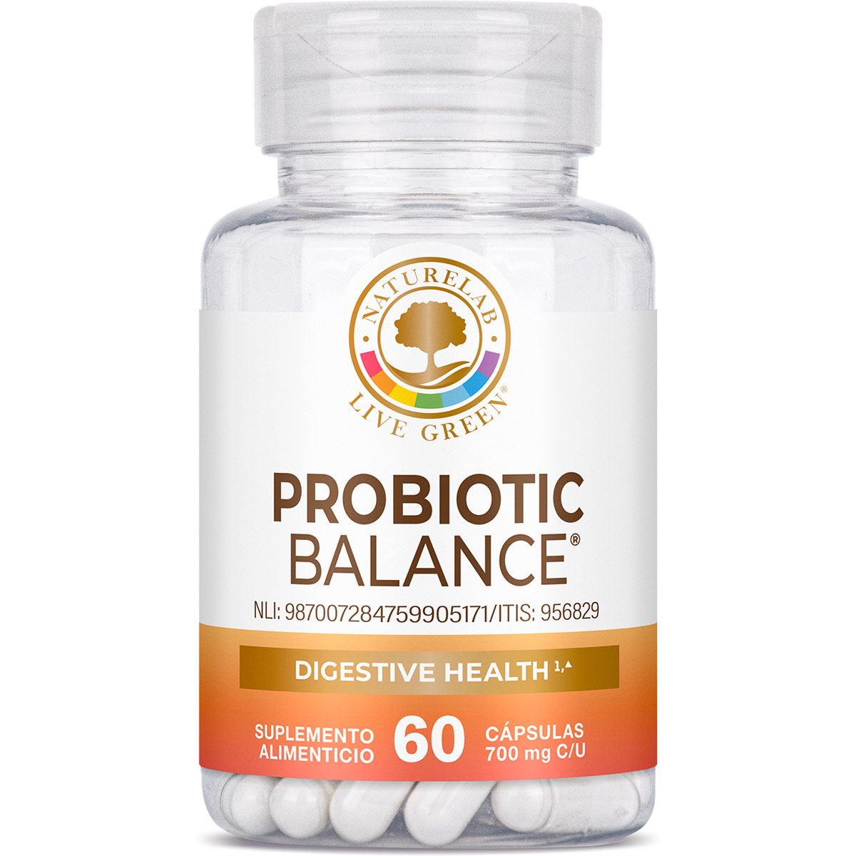 Suplemento Alimenticio Probiotic Balance 60 caps