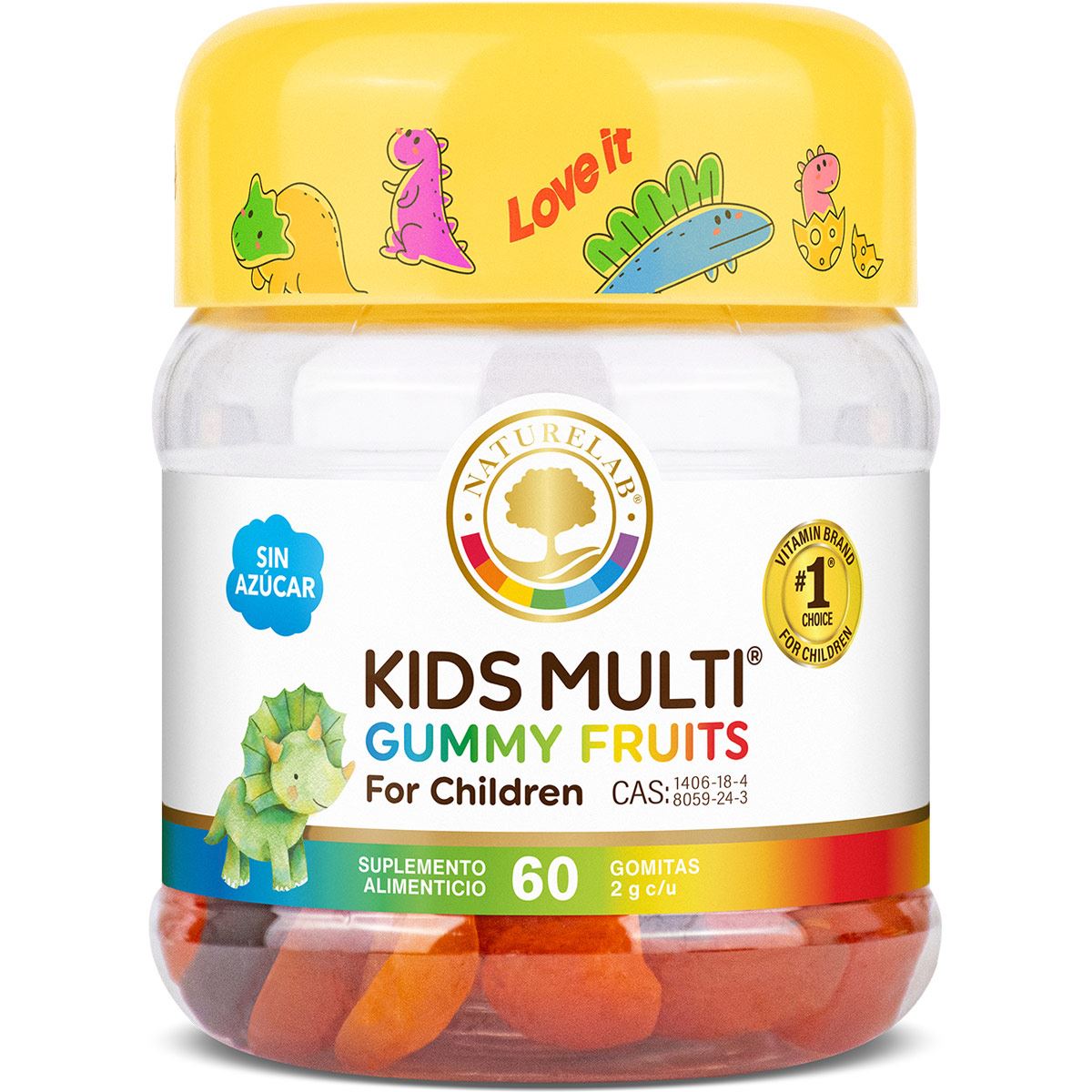 Kids Multi Gummy Fruits 60 gomitas
