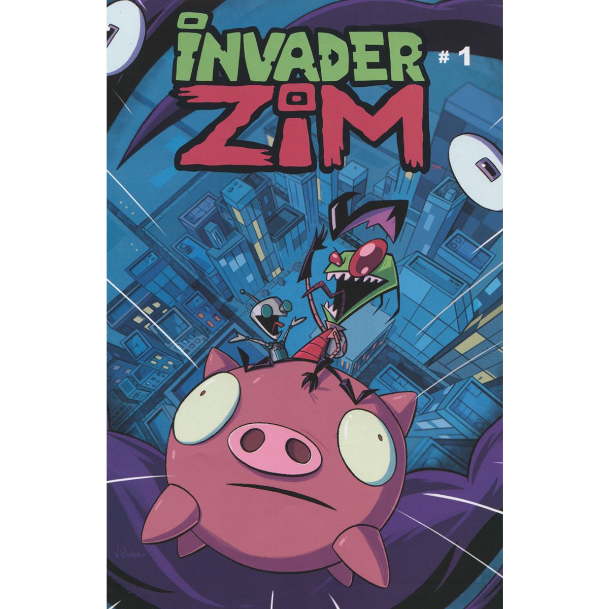 Comic Invader Zim 1-H