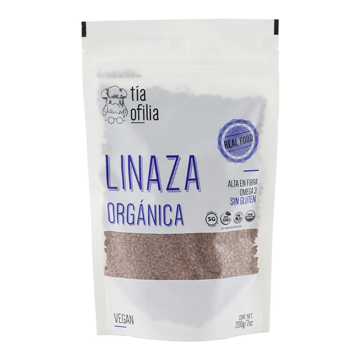 Linaza Orgánica 200 Grs