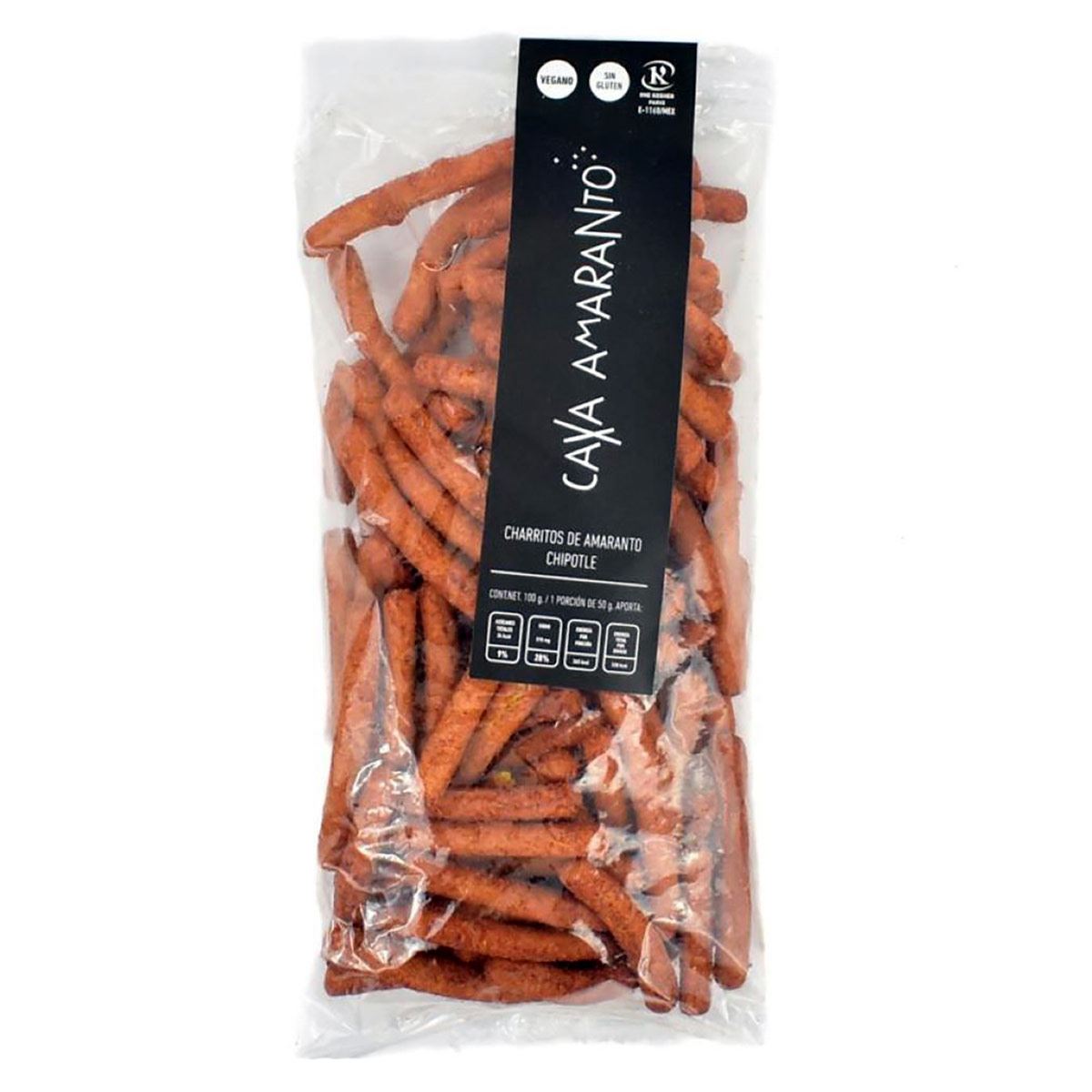 Charrito Sabor Chipotle 100g Caxa Amaranto