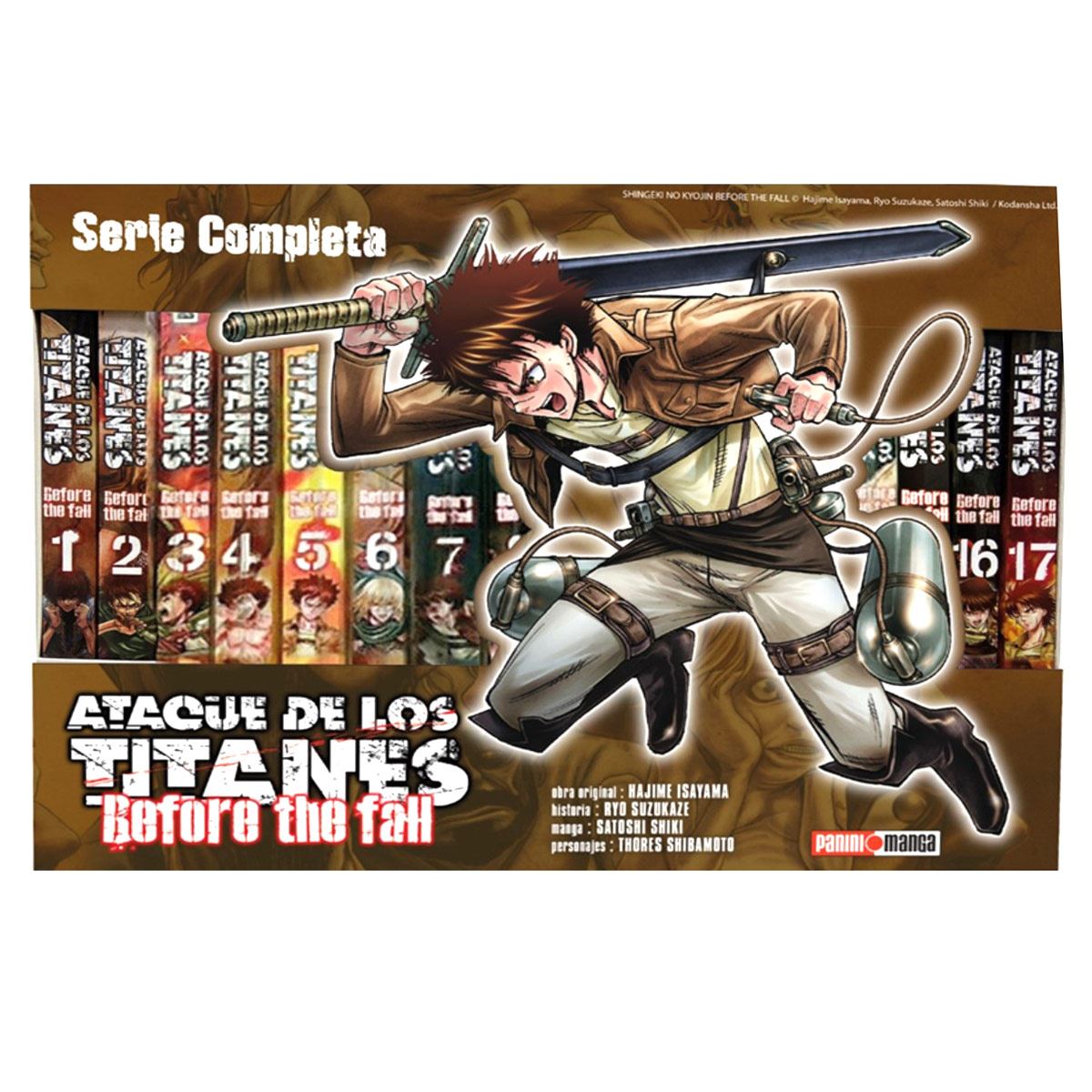 AOT BEFORE THE FALL - BOXSET
