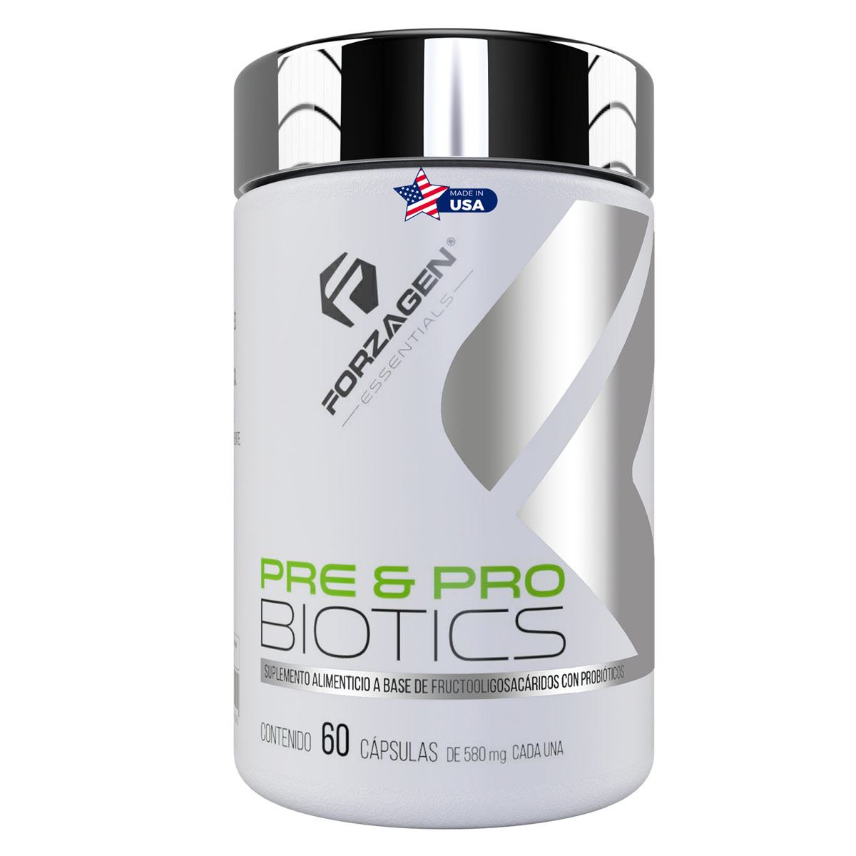 Pre & Probioticos 60CAP FORZAGEN
