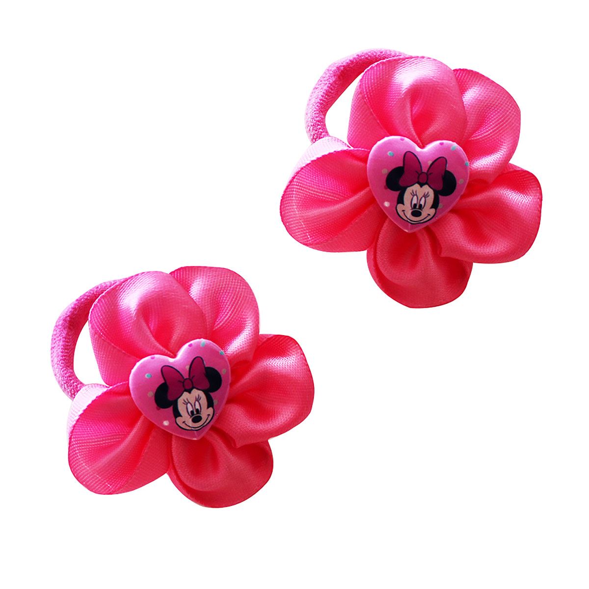 Set Minnie De Disney 2 Moños Para Cabello Originales