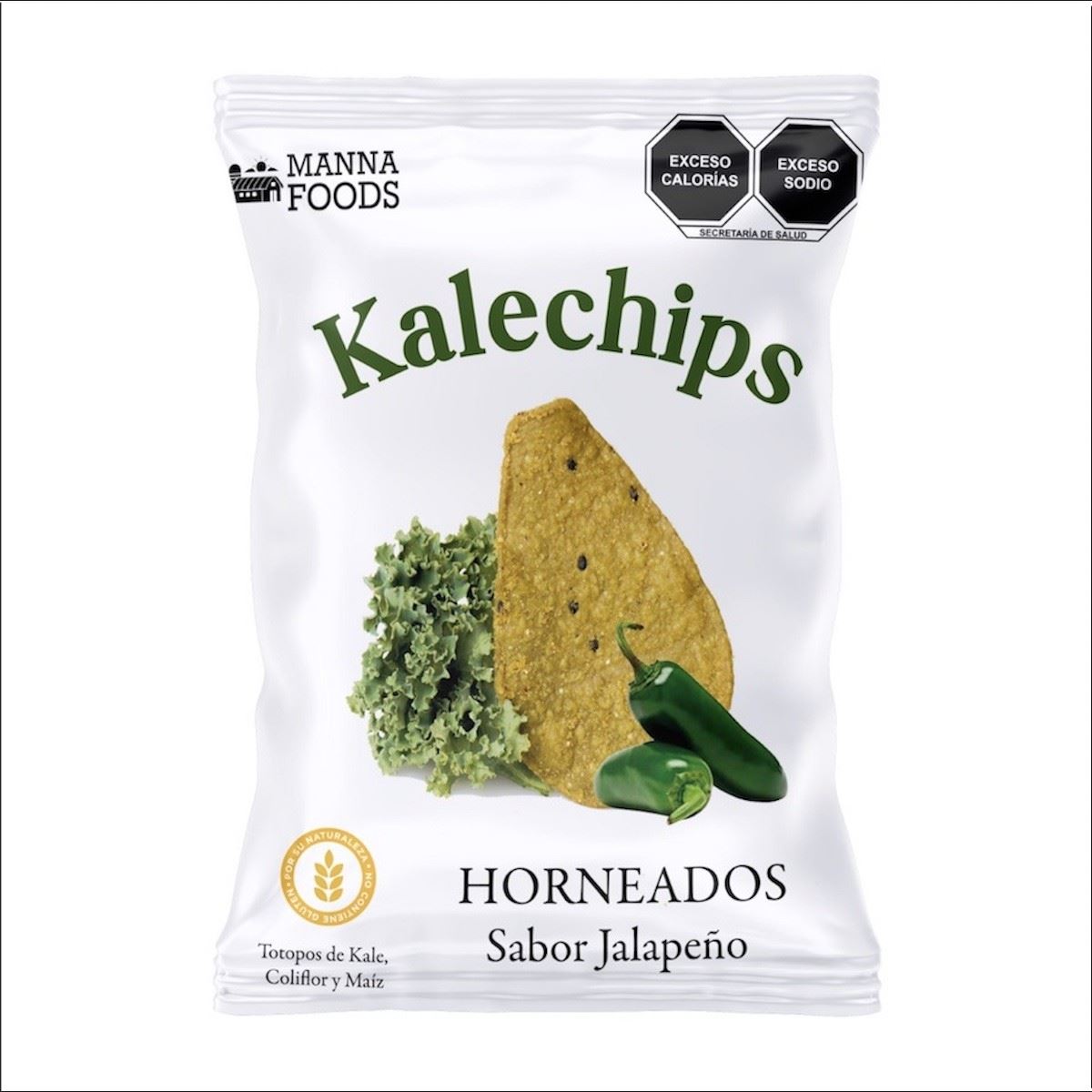 Kalechips Horneadas Manna Foods
