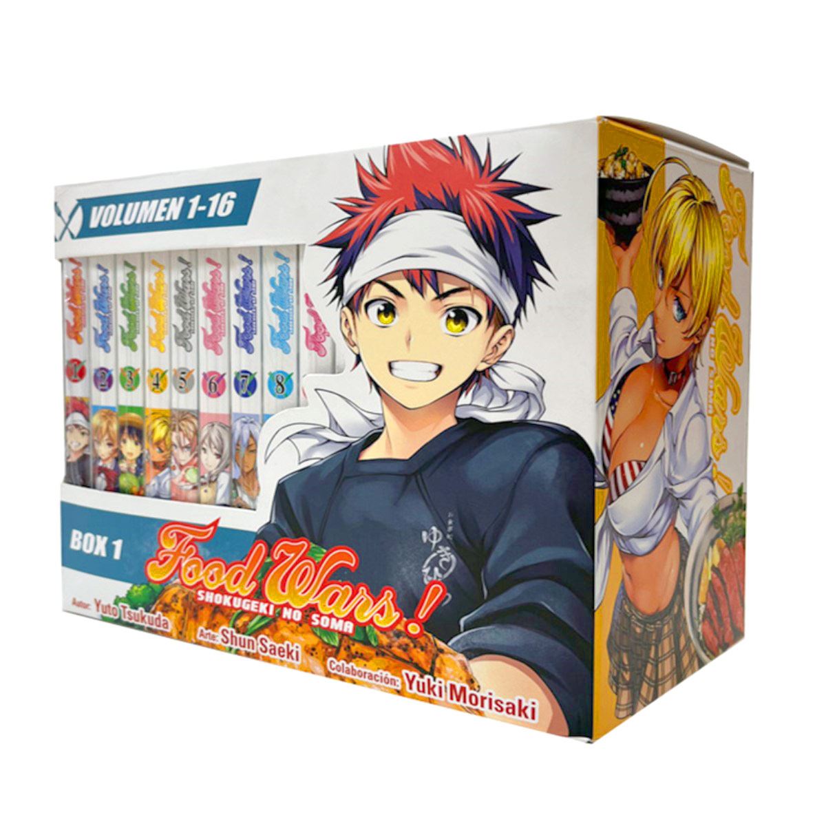 Food wars boxset 1 único