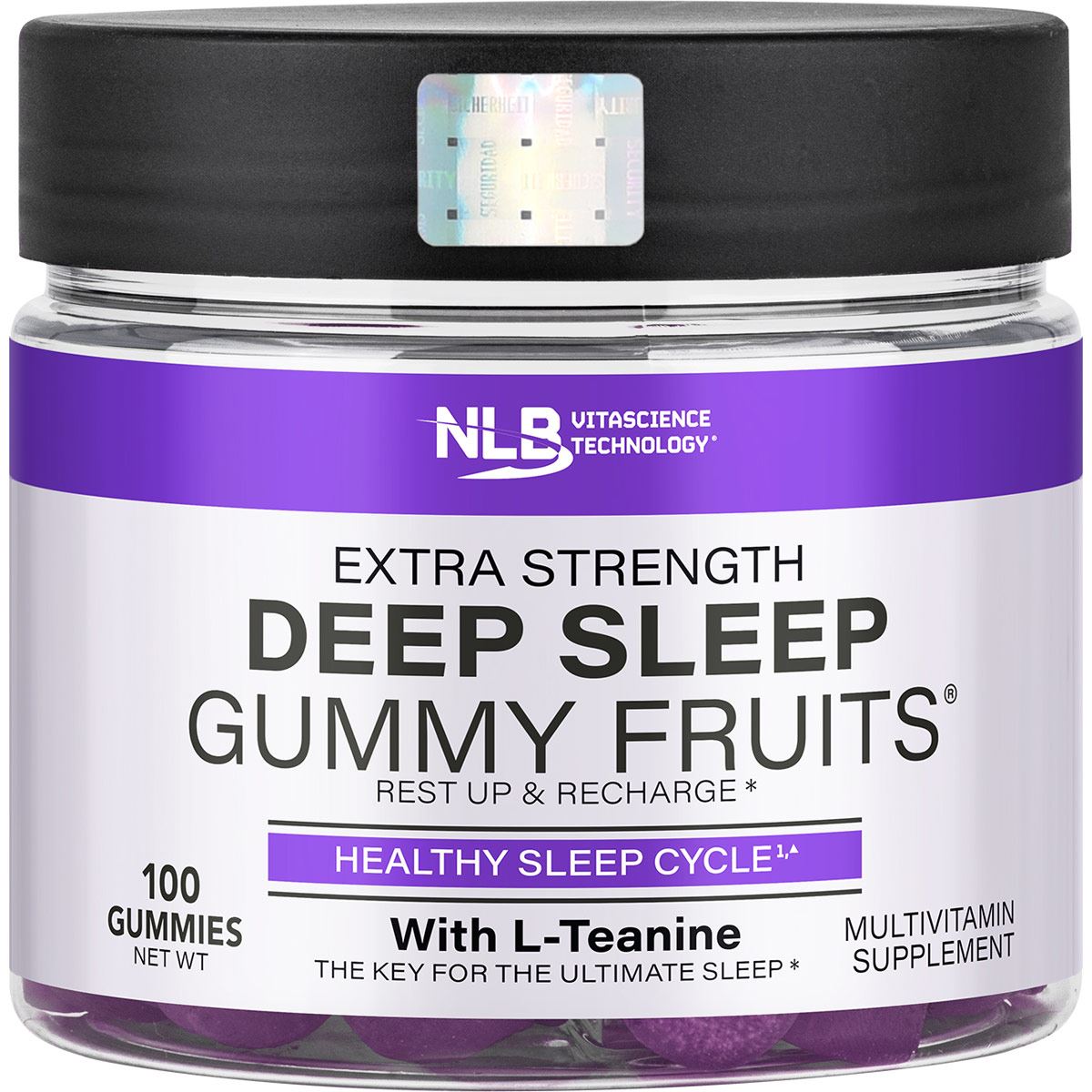 Ex Strength Deep Sleep Gummy Fruit 100 Gummies Nlb