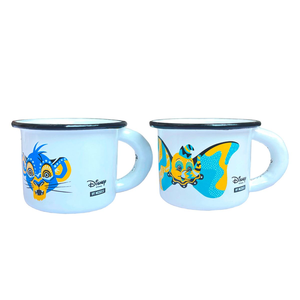 Dúo Mini Pocillo Disney Simba Y Dumbo