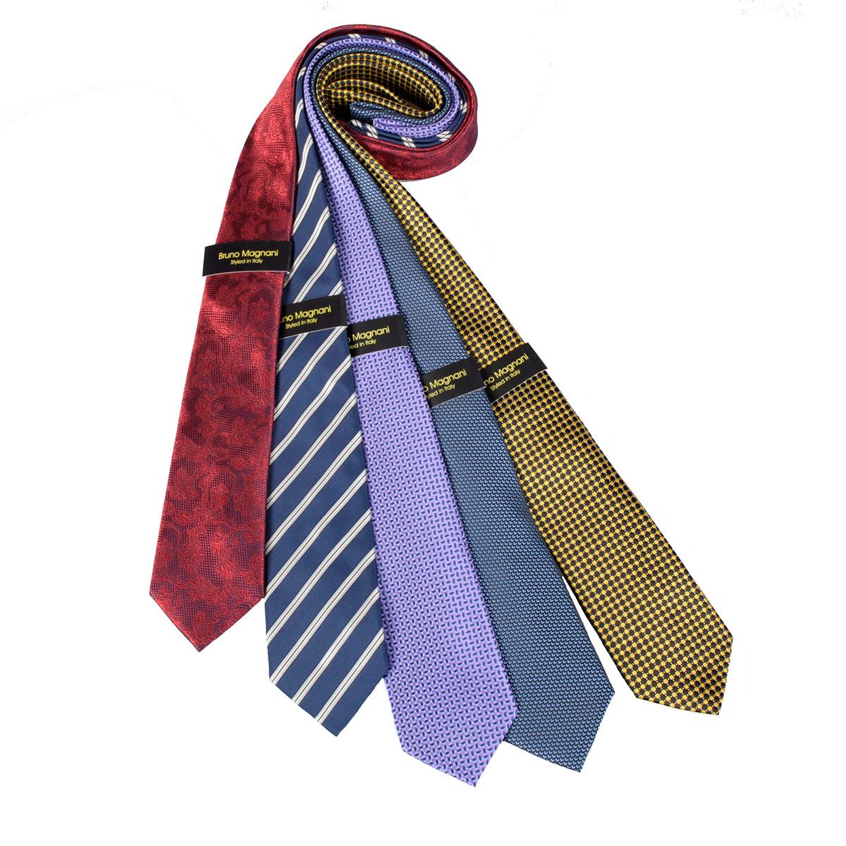 Corbata Bruno Magnani multicolor para hombre