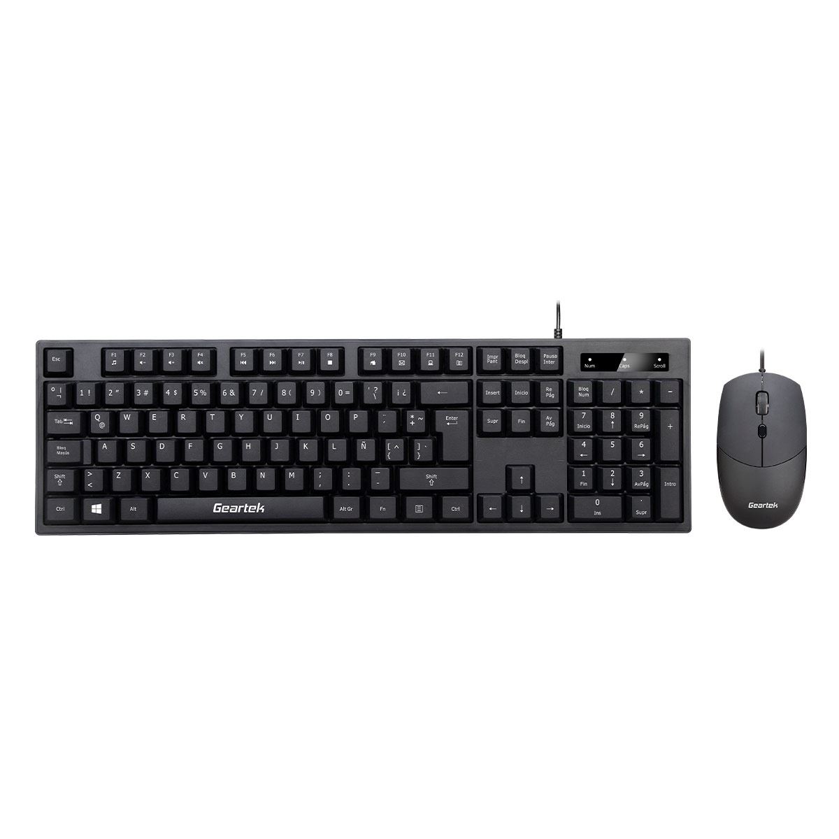 Kit Geartek Teclado+Mouse Alámbrico