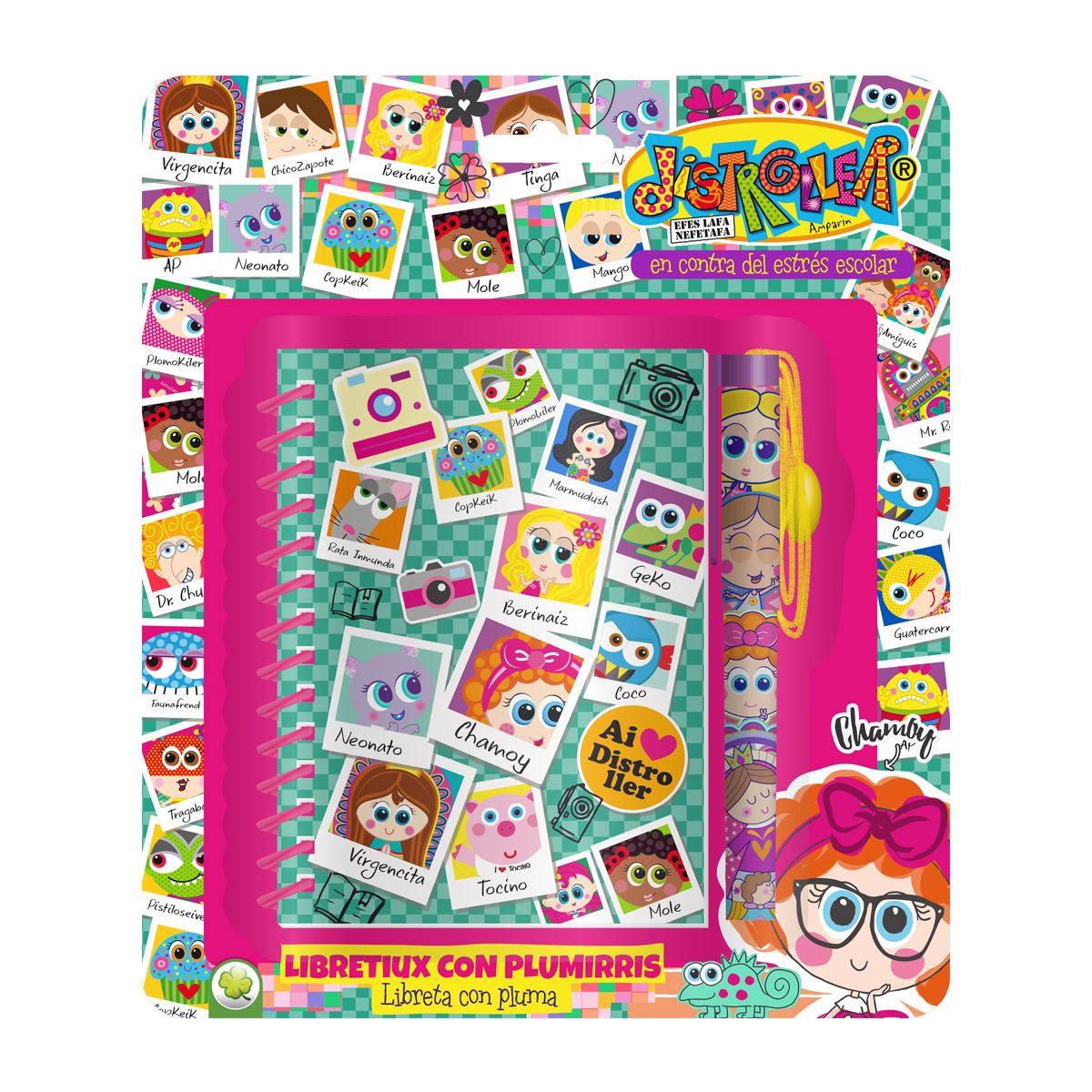 Libreta con Pluma Distroller