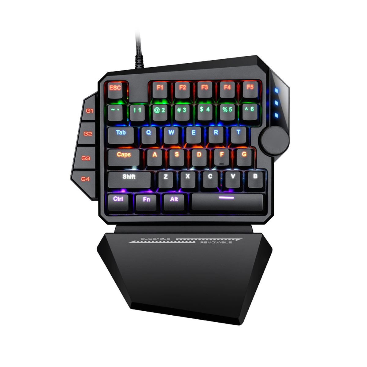 Teclado Gamer Dominate una mano GK450