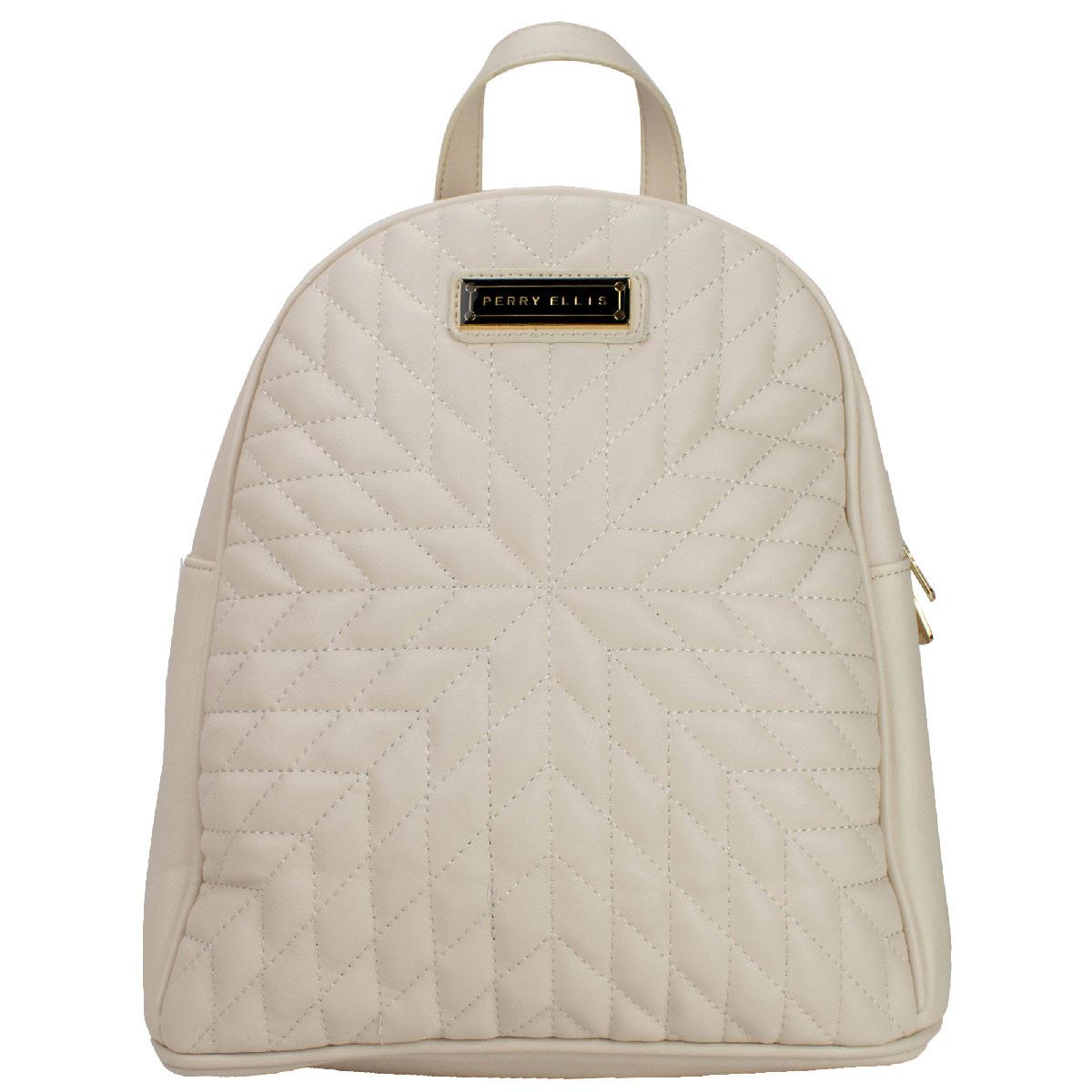 Backpack Perry Ellis beige