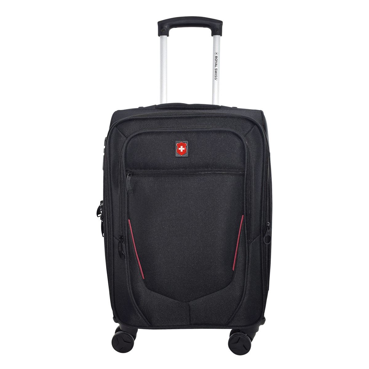 Maleta 20" Negra Friburgo Royal Swiss