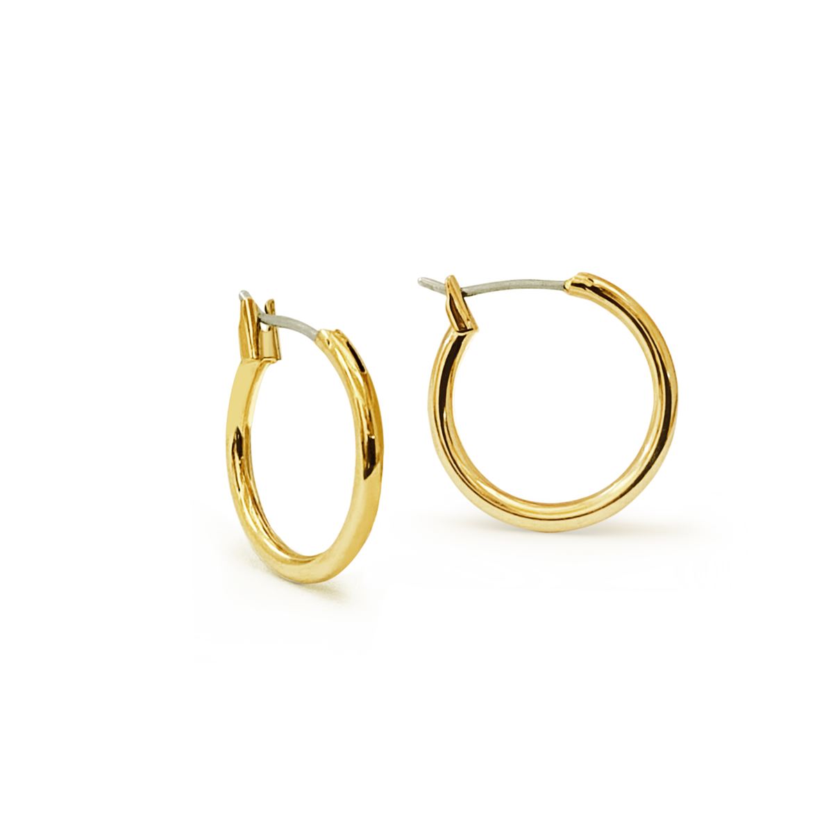 Arracadas Chicas En Acabado Dorado Emanuel Ungaro