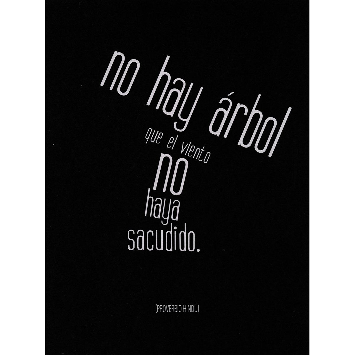 Tarjeta Proverbio Hindú