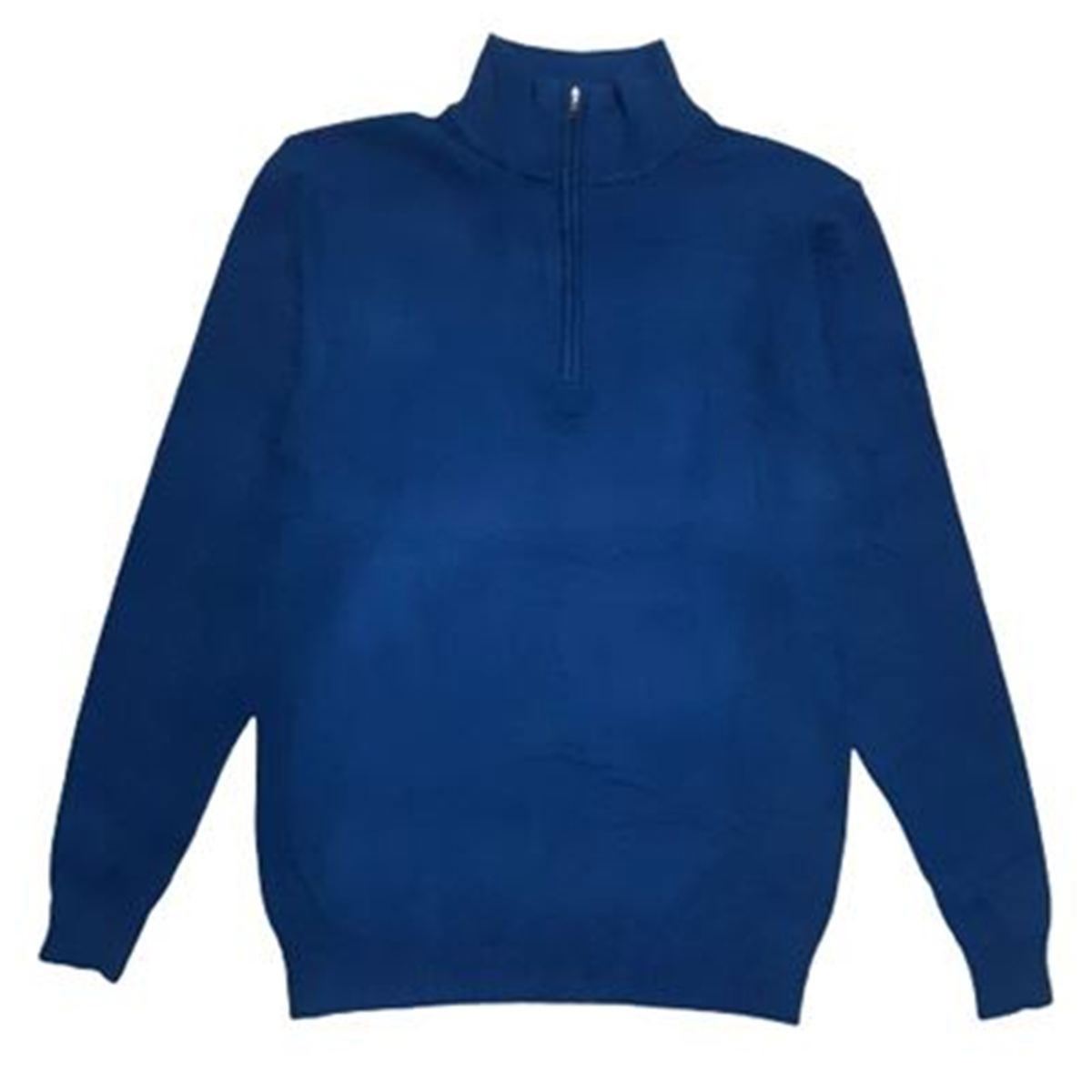 Suéter U Sport azul con cierre medio M para hombre