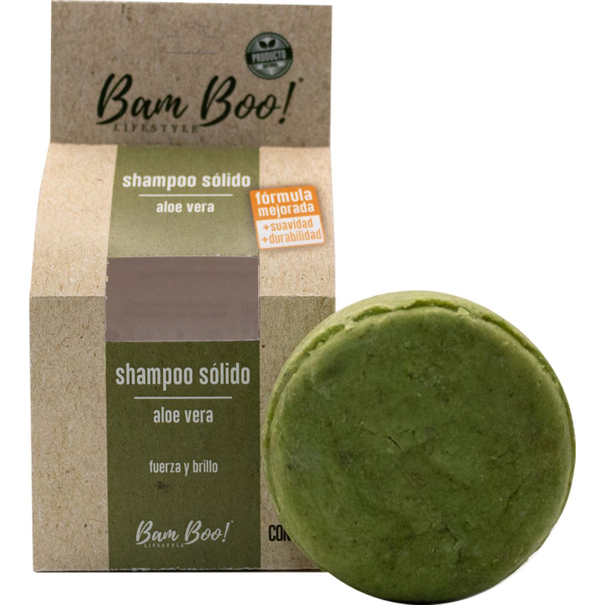 Shampoo Solido Aloe Vera 80 gr Bam Boo! Lifestyle