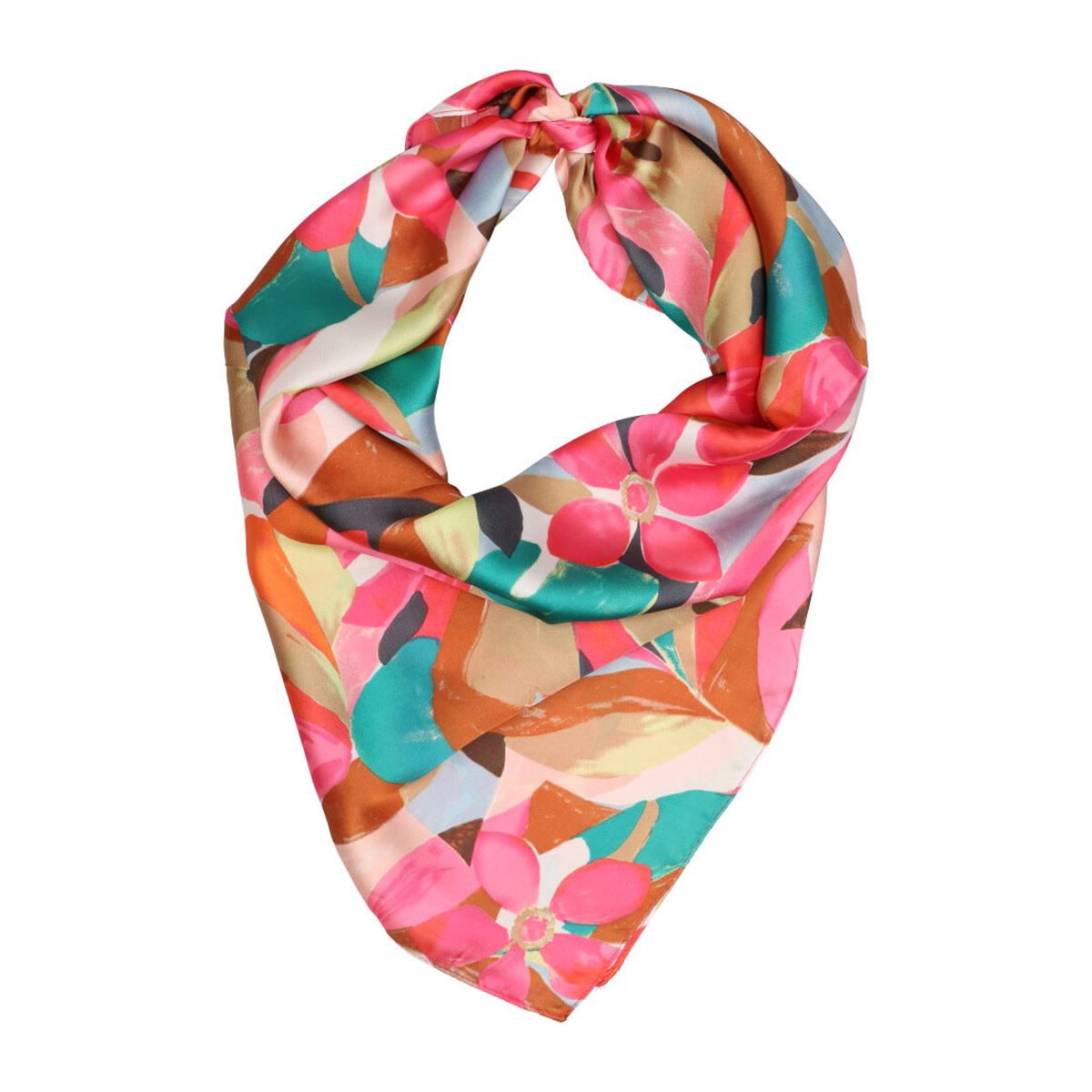 Pañuelo satinado con estampado Phi By Philosophy Jr talla unitalla ...