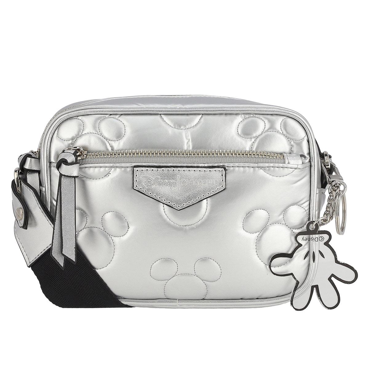 Bolsa W Capsule Disney 100 años Crossbody Color Plata Para Mujer