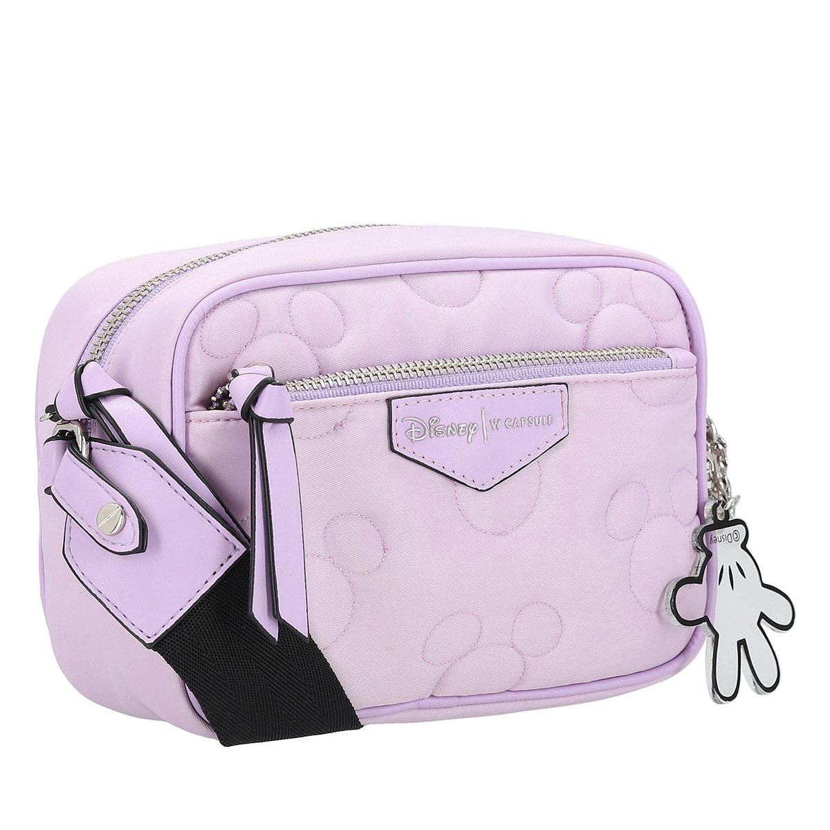 Bolsa W Capsule Disney 100 Años Crossbody Color Morado Para Mujer