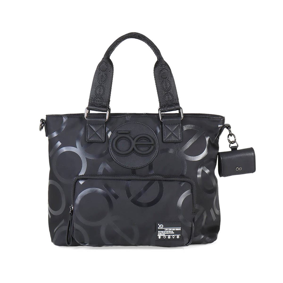 Bolso Cloe Tote Color Negro Para Mujer