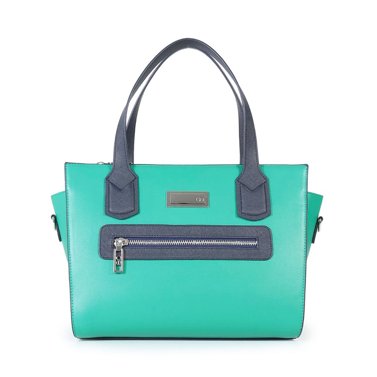 Bolso Cloe Satchel Color Verde Para Mujer