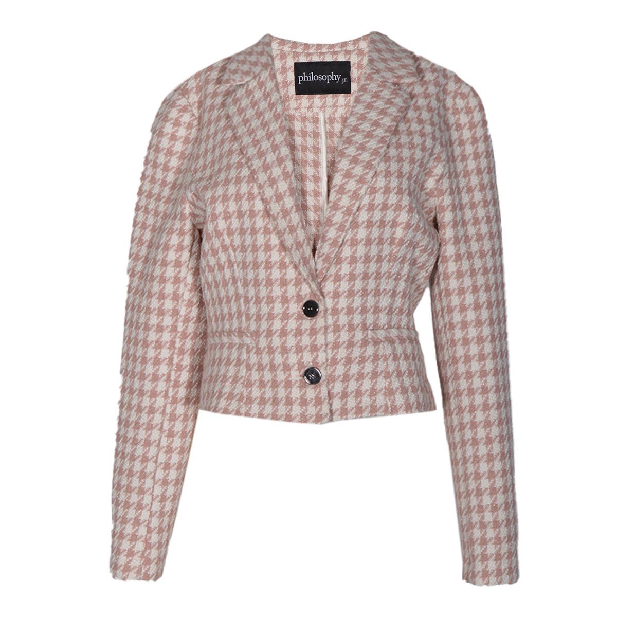 Saco corto con solapa y botones para mujer Philosophy