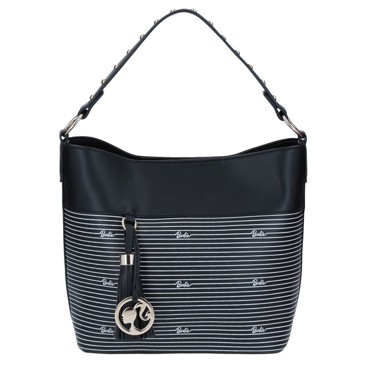 Bolso hobo Barbie negro