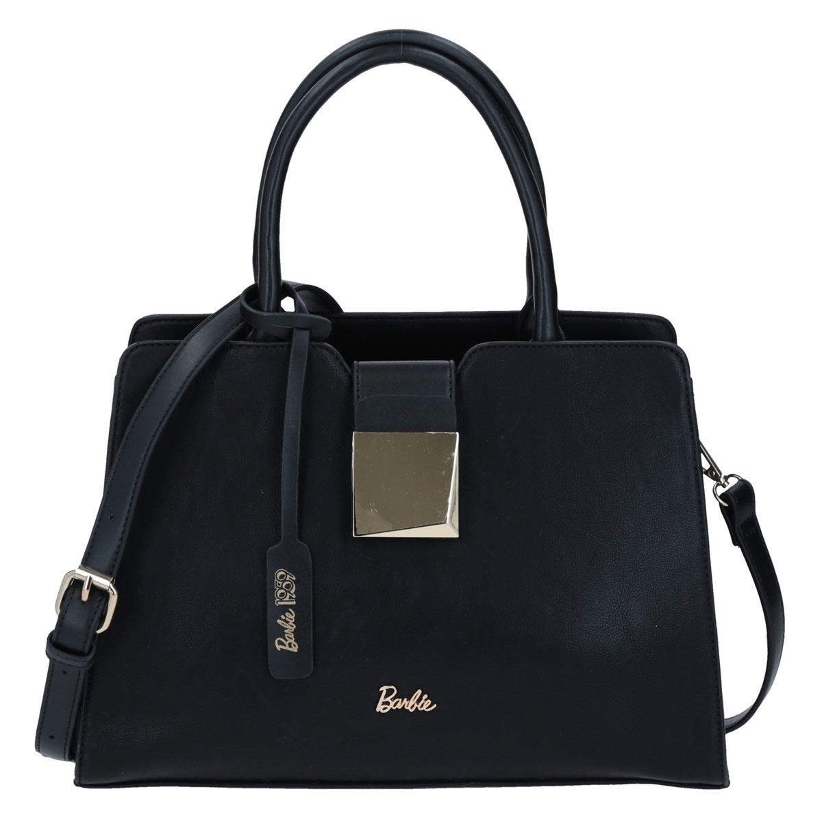 Bolso tote negro Barbie